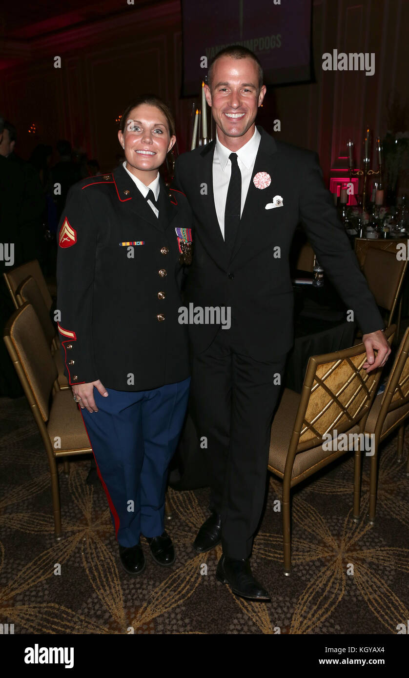 Los Angeles, Ca, USA. 9th Nov, 2017. Megan Leavey, Jason Sabo, at the ...
