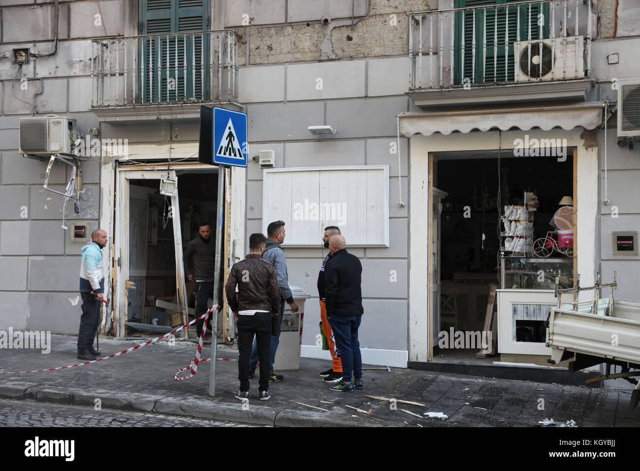 Bomb exploded last night hi-res stock photography and images - Alamy