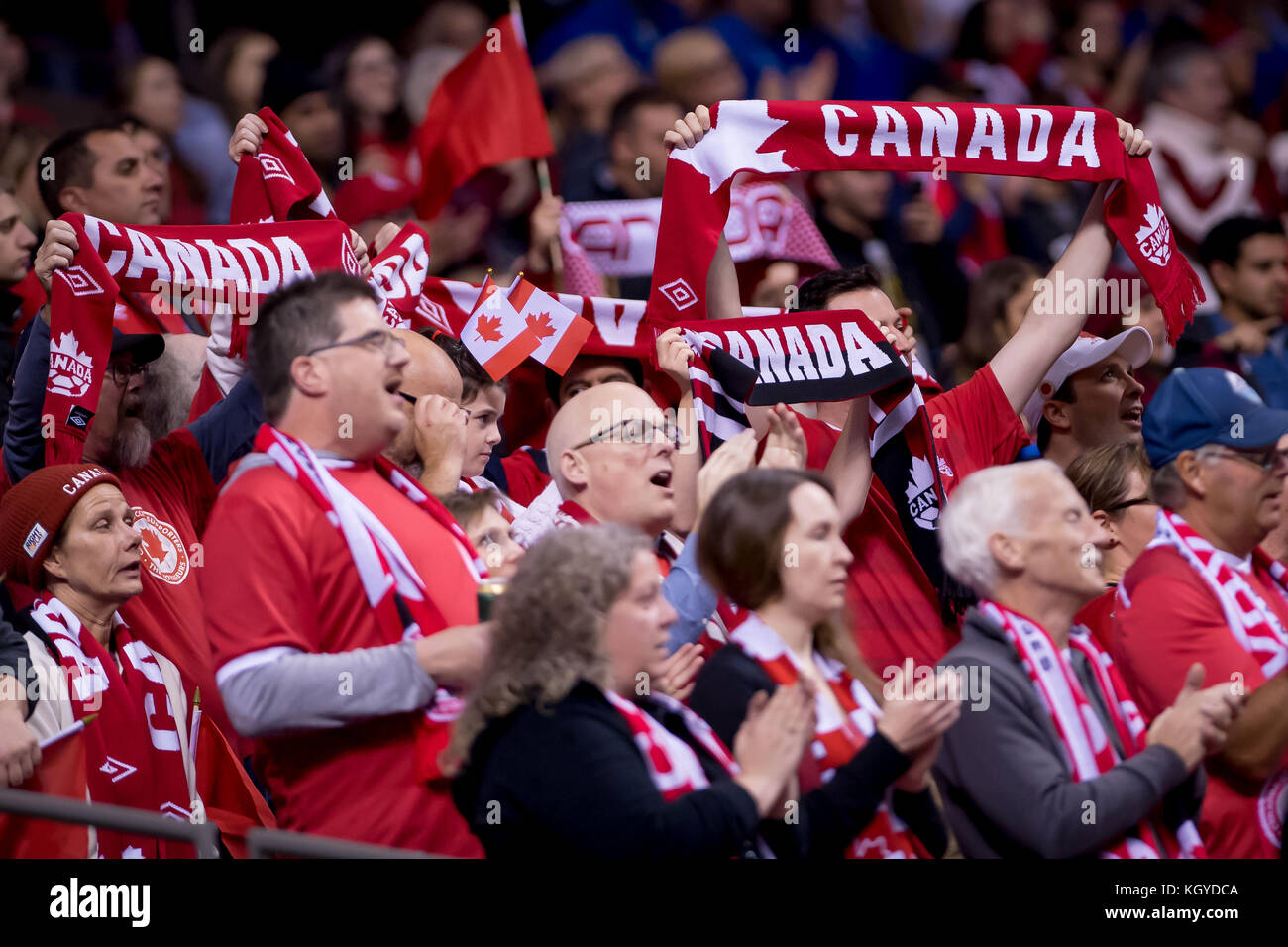 Canada soccer fans hi-res stock photography and images - Alamy