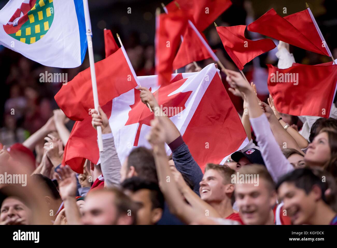 Canada soccer fans hi-res stock photography and images - Alamy