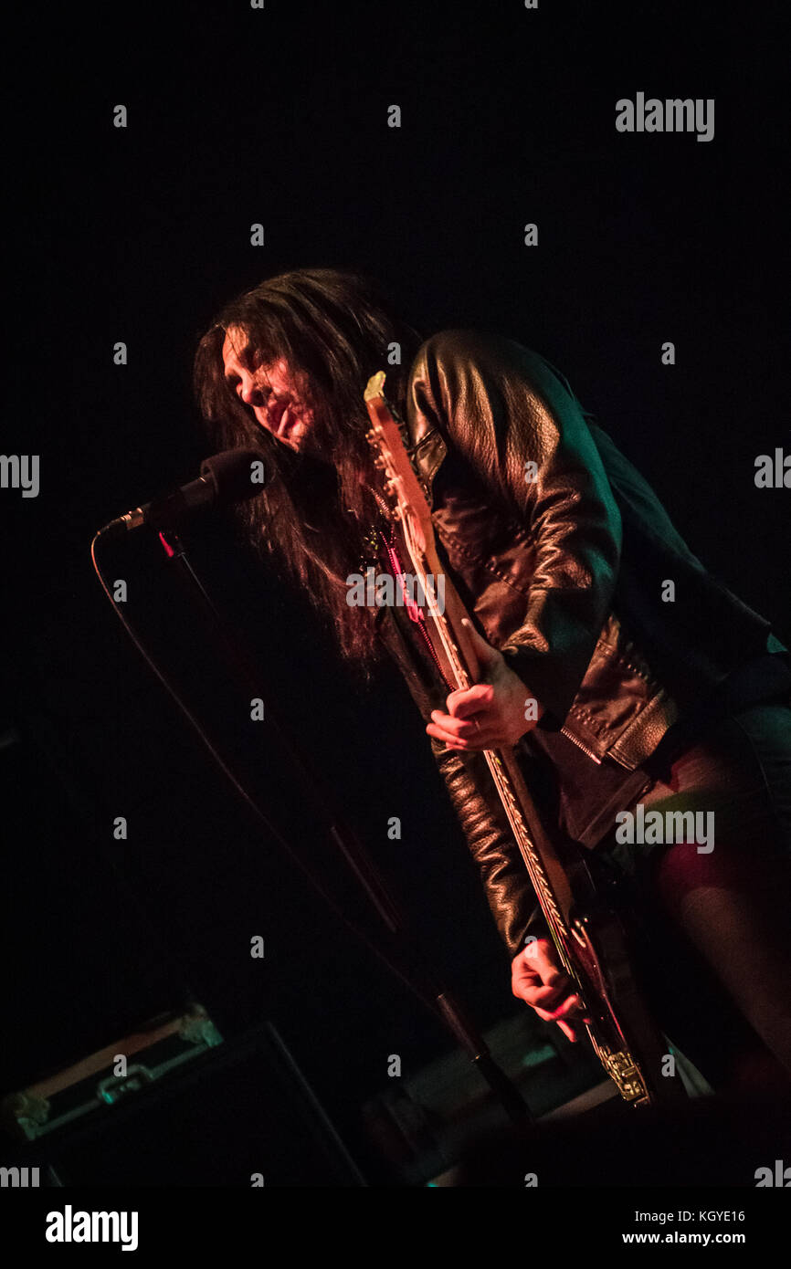 Milan, Italy. 9th Nov, 2017. American heavy metal band WASP performs at ...