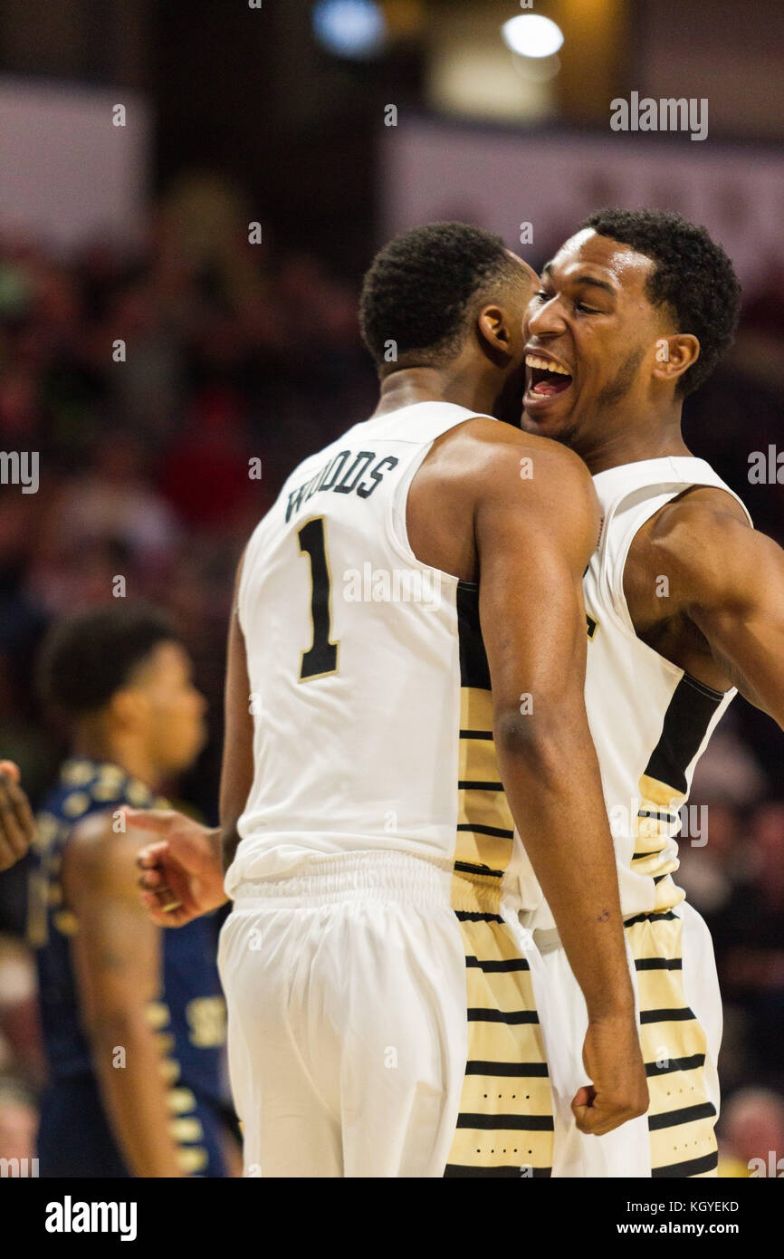 Wake forest demon deacons guard bryant crawford 13 hi-res stock ...