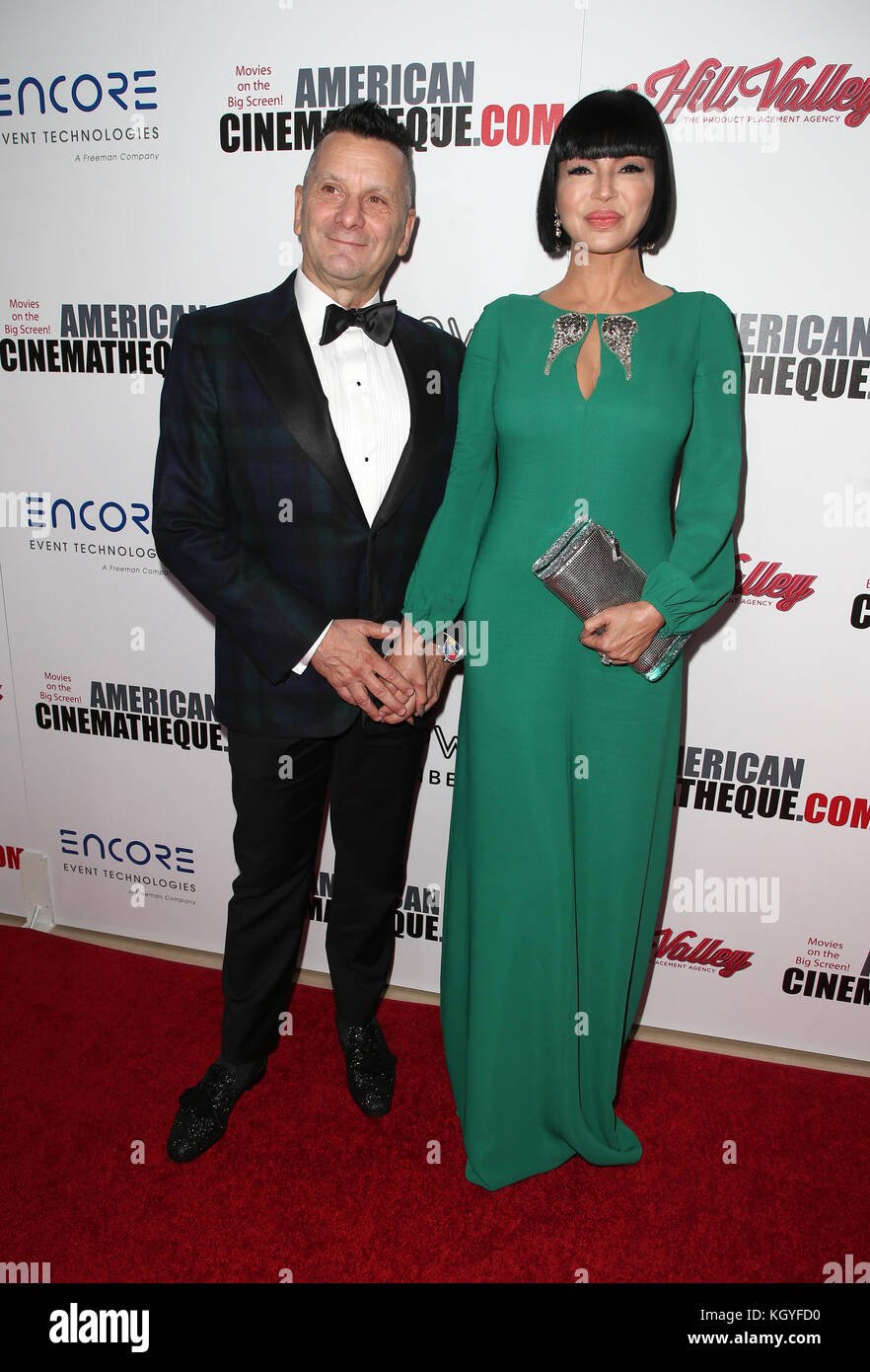 Beverly Hills, California, USA. 10th Nov, 2017. Ron Bloom, Marta Bloom ...