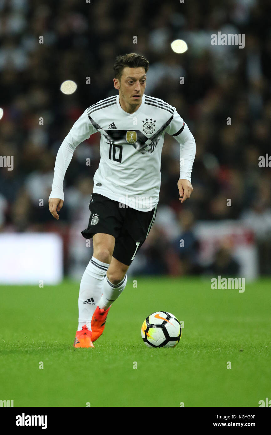 London, UK. 10th Nov, 2017. Mesut Ozil of Germany at the England v ...