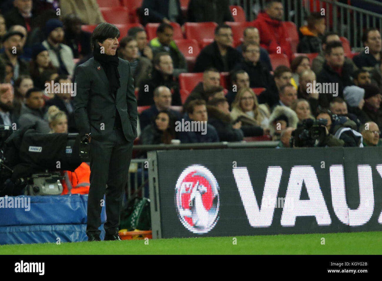 London, UK. 10th Nov, 2017. Joachim Low head coach of Germany at the ...