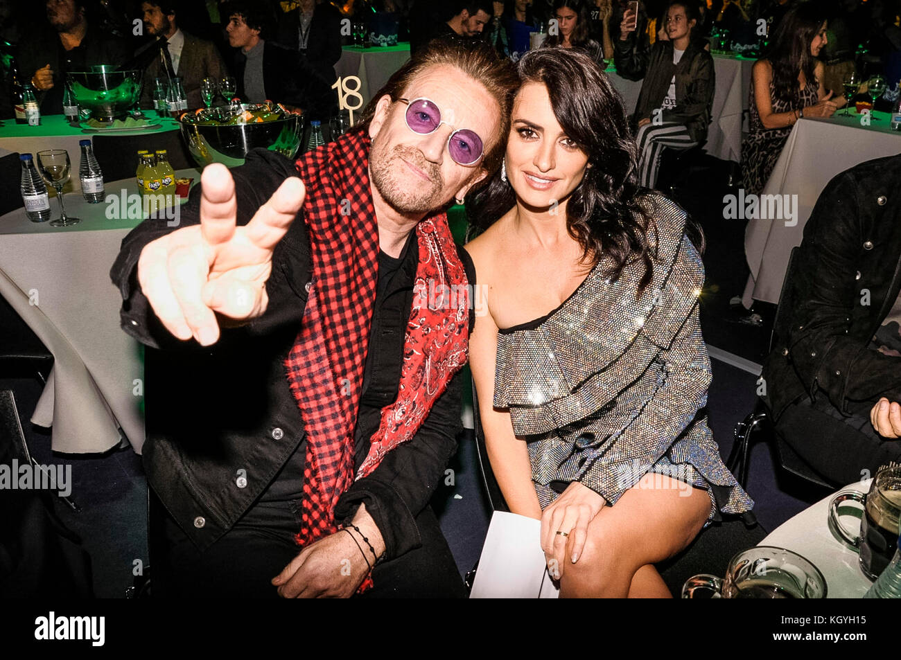 Madrid, Spain. 10th Nov, 2017. November 10: Jared Leto with 30 Seconds ...