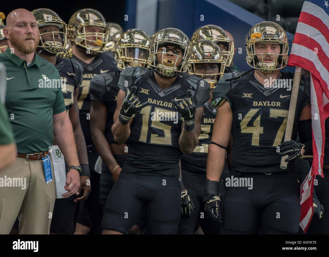 Arlington, Texas, USA. 11th Nov, 2017. Baylor Bears wide receiver ...