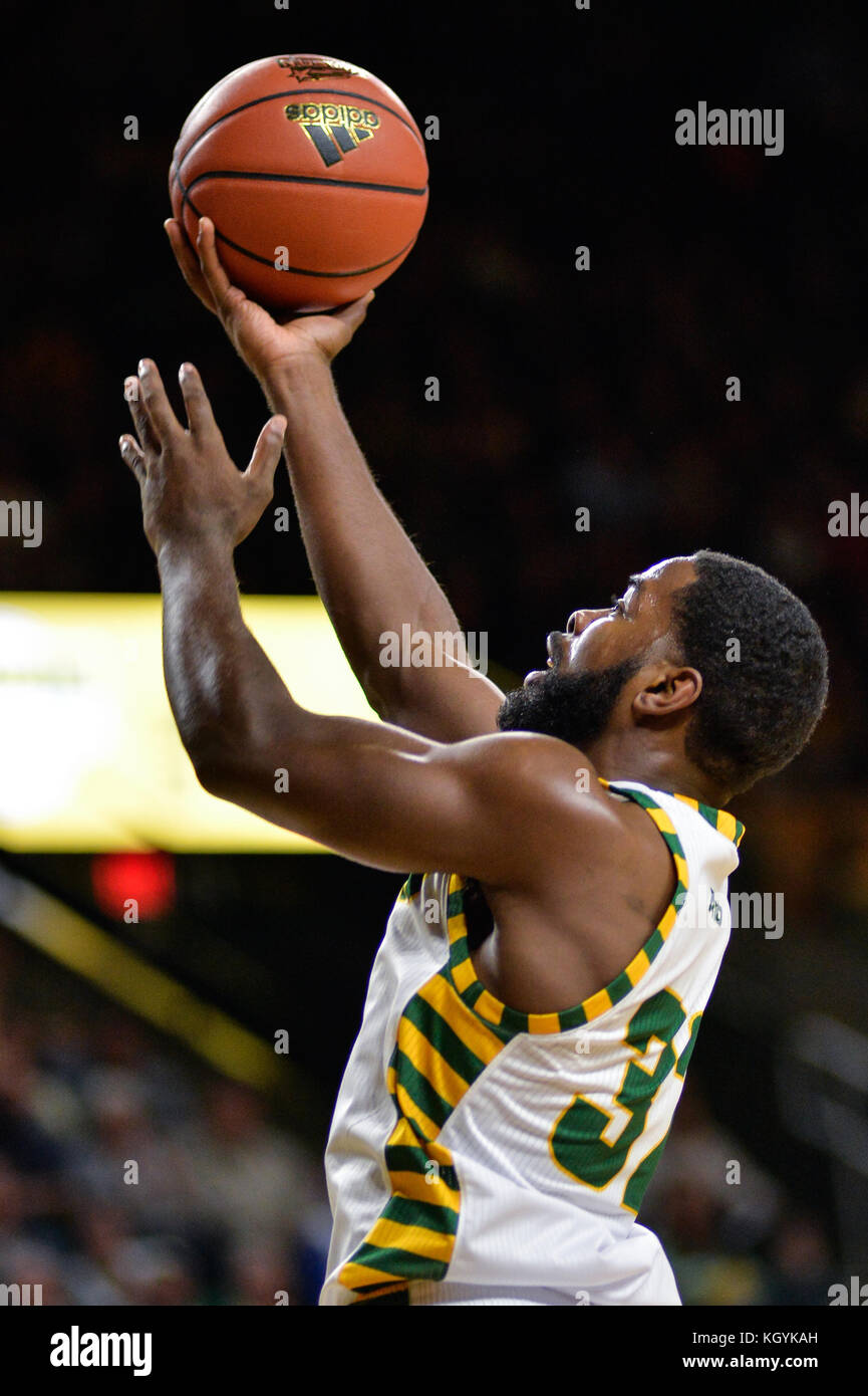 November 10, 2017 - IAN BOYD (32) shoots a lay up during the game held ...