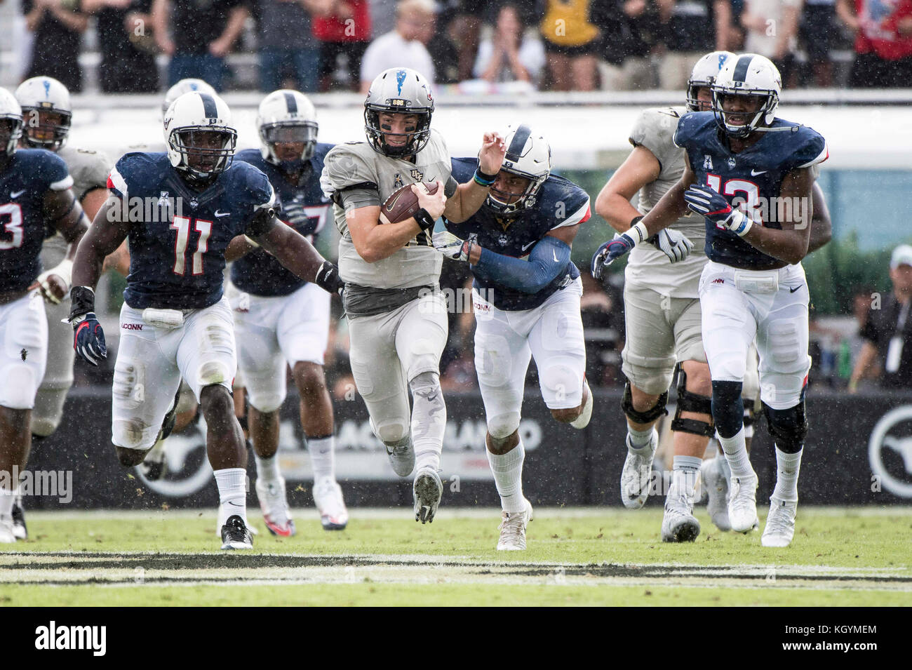 Orlando, FL, USA. 11th Nov, 2017. UCF Knights quarterback McKenzie ...