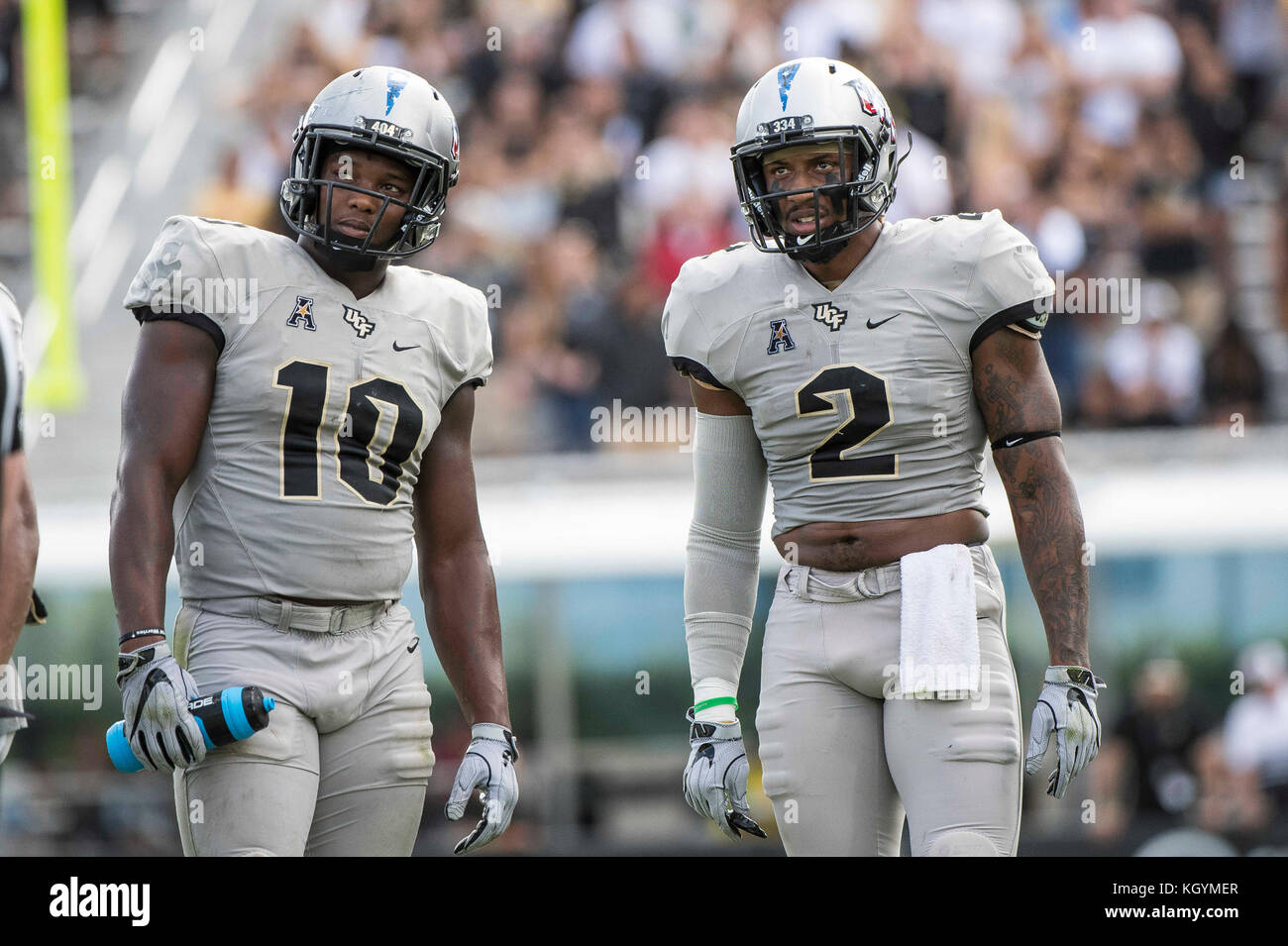 Orlando, FL, USA. 11th Nov, 2017. UCF Knights linebacker Titus Davis ...