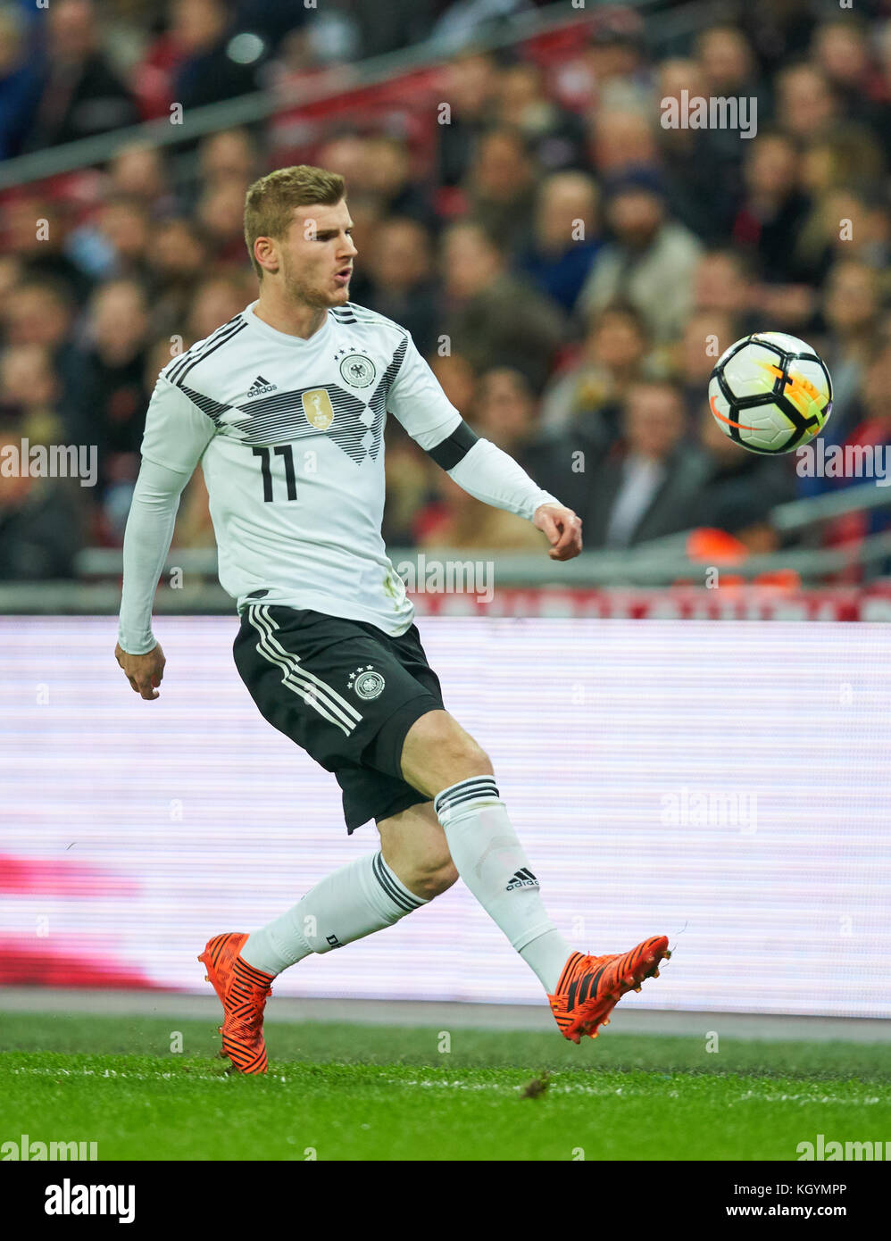 Soccer friendly match, London, November 10, 2017 Timo WERNER, 11 DFB ...