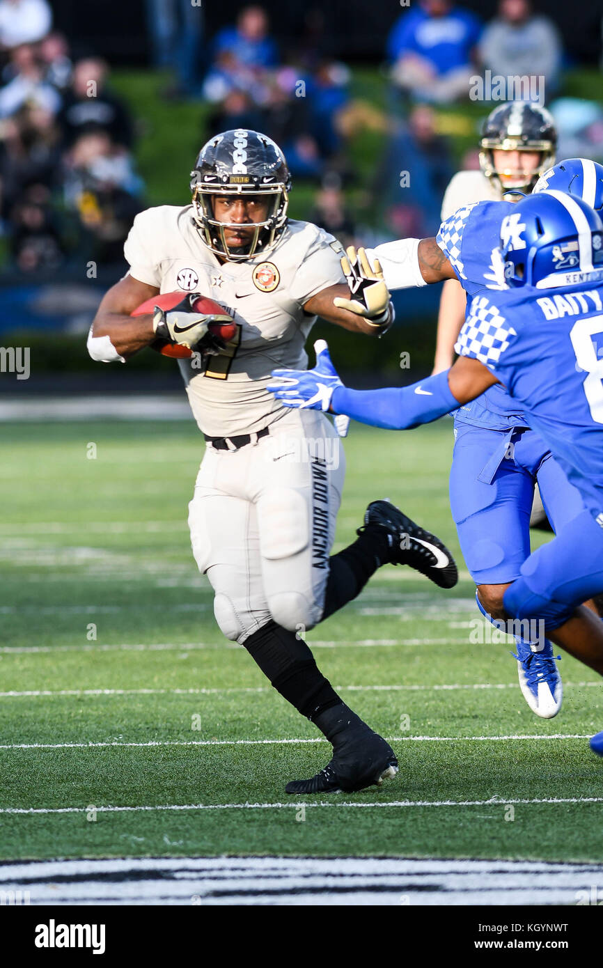 Nashville. 11th Nov, 2017. Vanderbilt Commodores running back Ralph ...