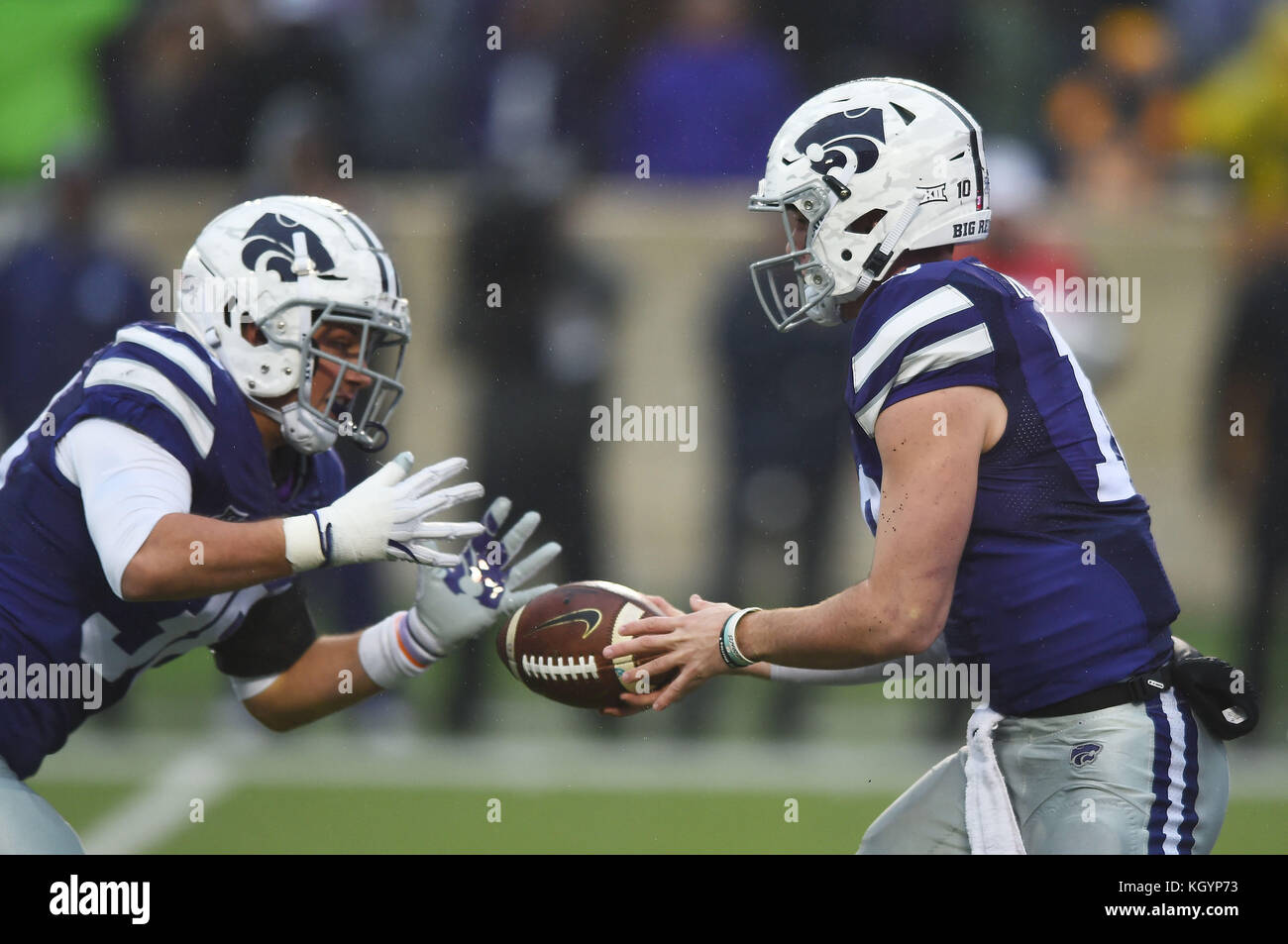 Manhattan, Kansas, USA. 11th Nov, 2017. Kansas State Wildcats ...