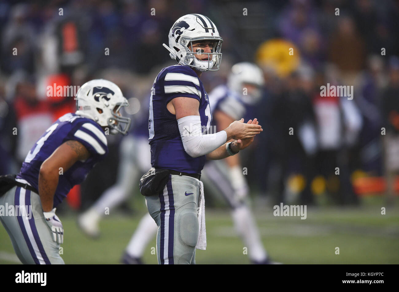 Manhattan, Kansas, USA. 11th Nov, 2017. Kansas State Wildcats ...