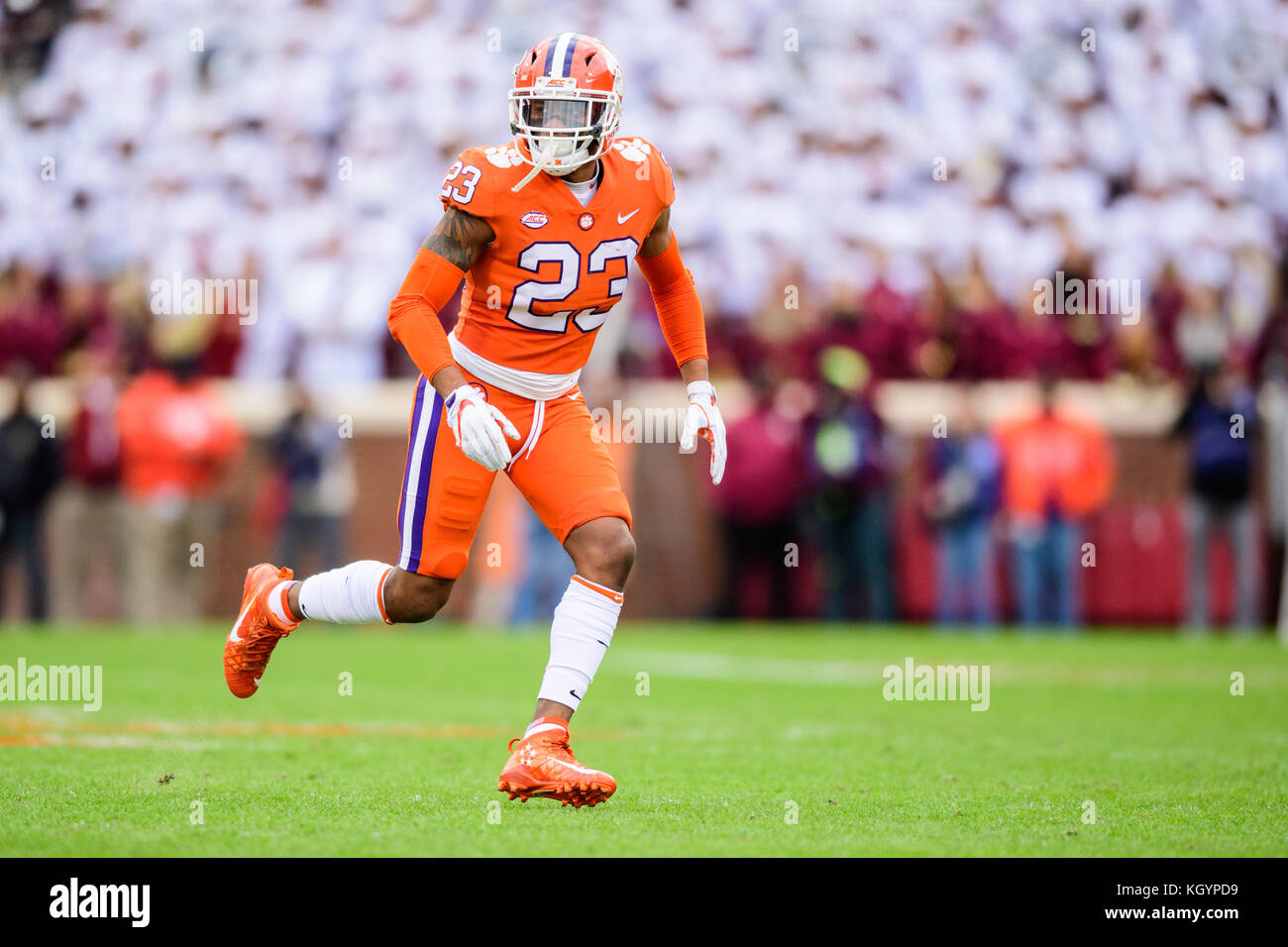 Clemson safety Van Smith (23) during the NCAA college football game ...