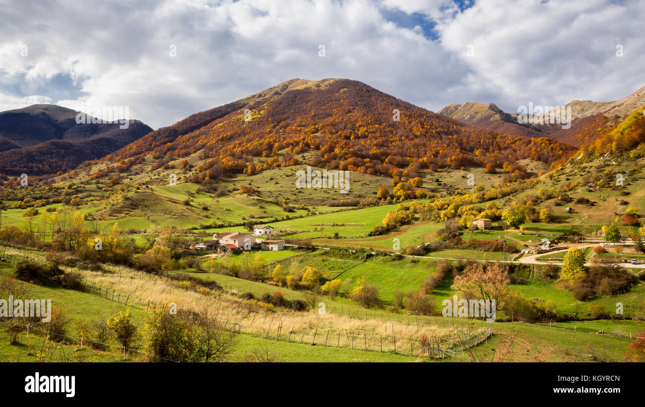 Abruzzo, Italy - Autumn colors Stock Photo - Alamy