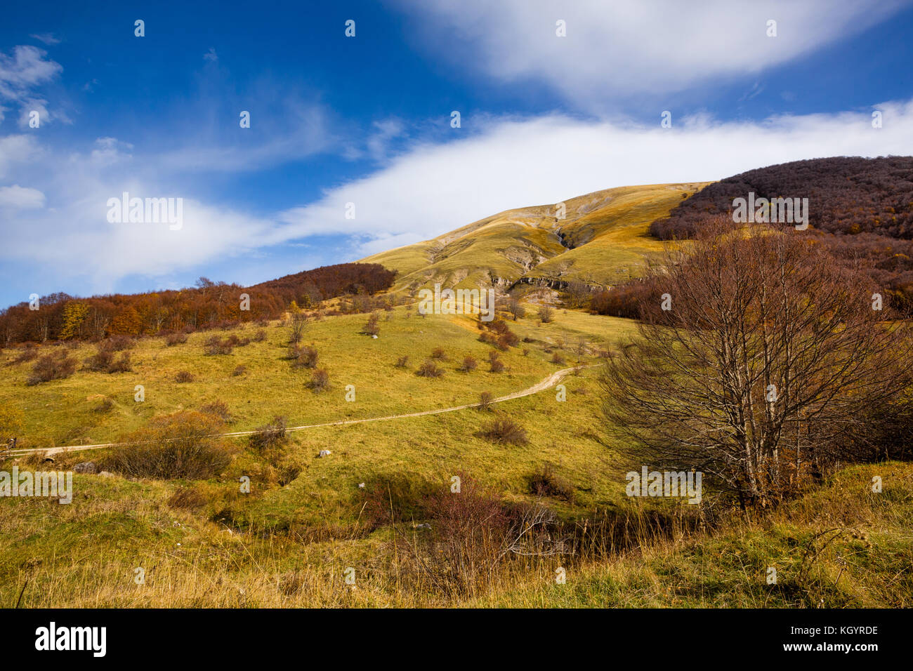 Abruzzo, Italy - Autumn colors Stock Photo - Alamy