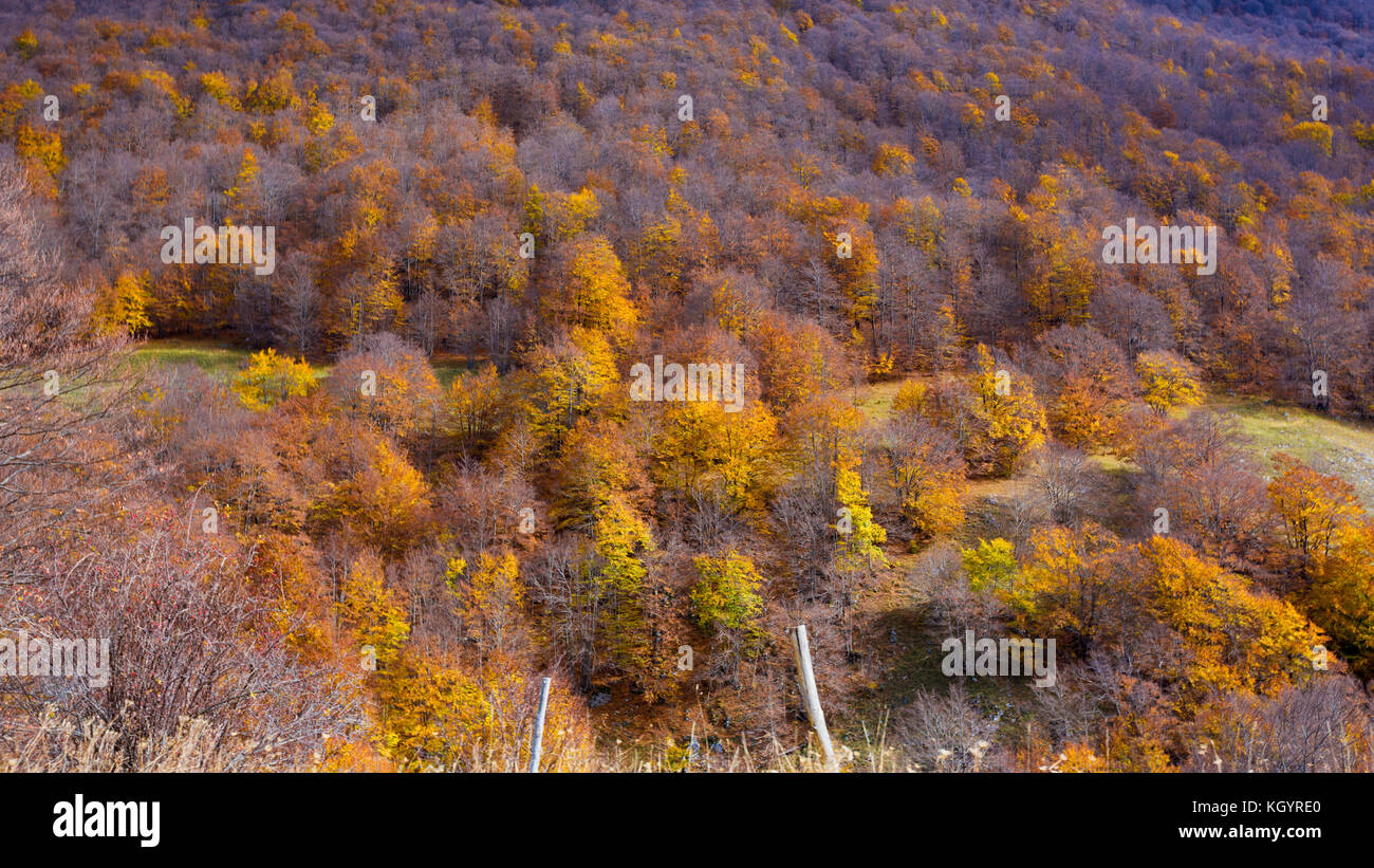 Abruzzo, Italy - Autumn colors Stock Photo - Alamy