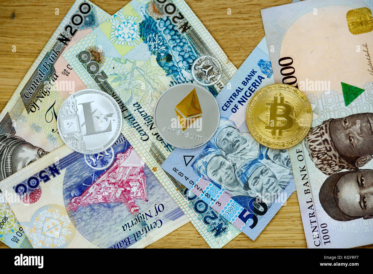 Objects on the table, top view Stock Photo - Alamy