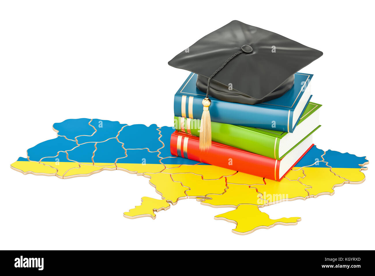 Degree 3d concept in Cut Out Stock Images & Pictures - Alamy