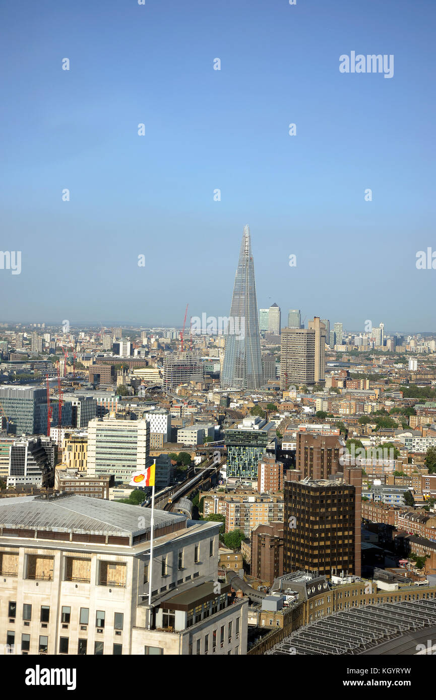 The Shard viewed from the London Eye Stock Photo - Alamy