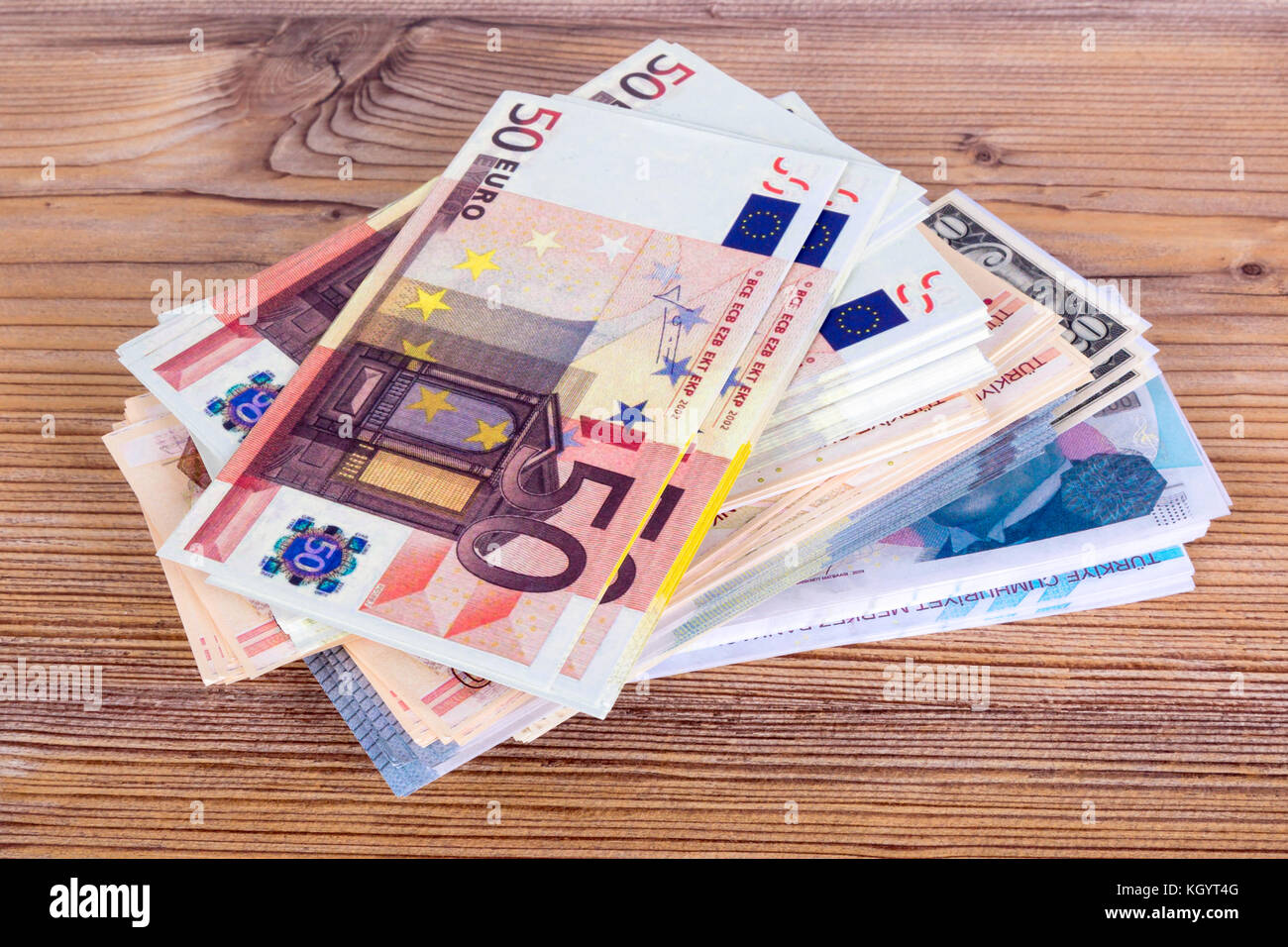 Finance concept, stack of euro banknotes and cash money Stock Photo - Alamy