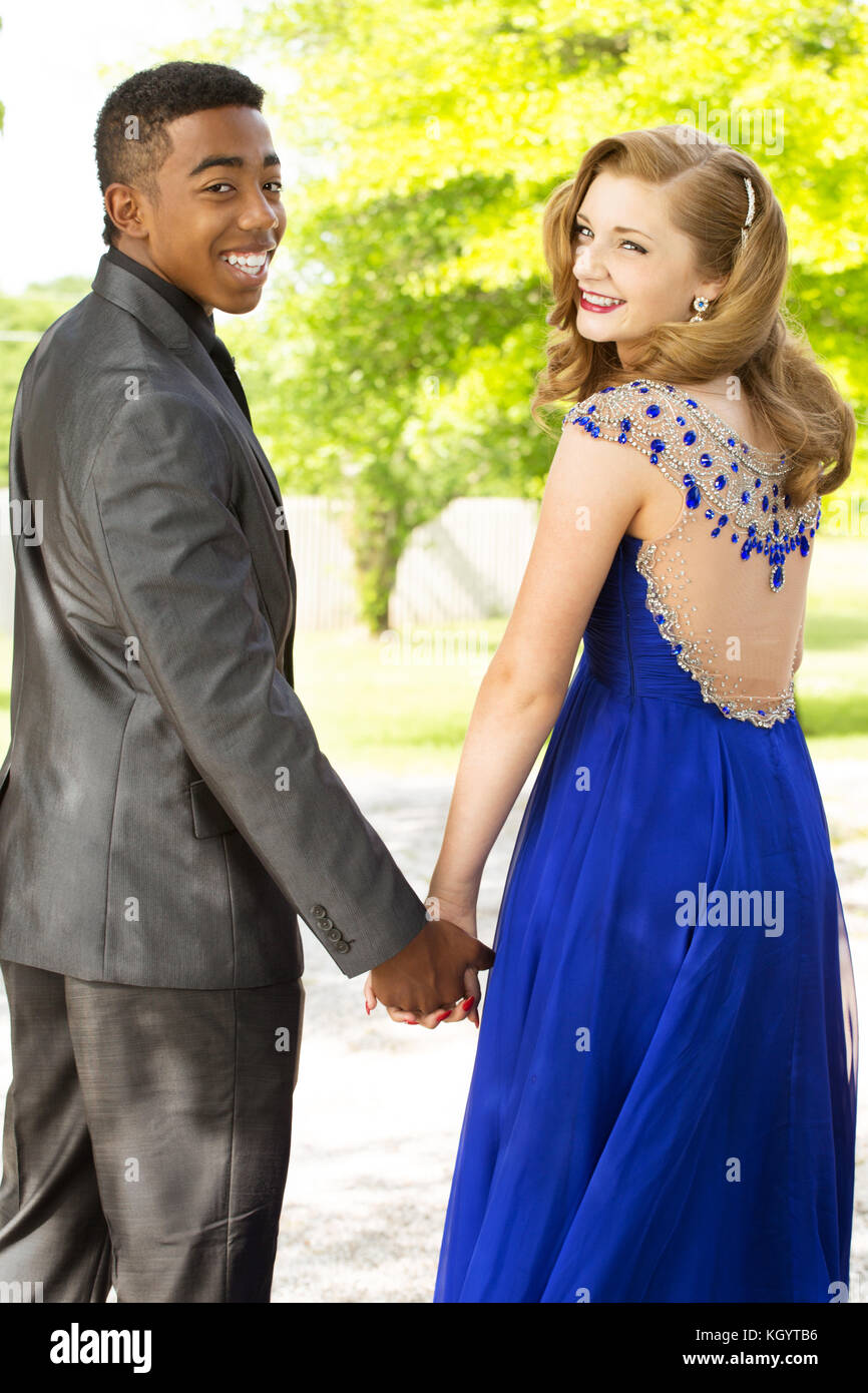 Diverse young teens getting ready for the prom Stock Photo - Alamy