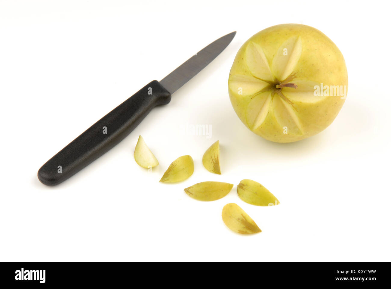 Carved apple Cut Out Stock Images & Pictures - Alamy