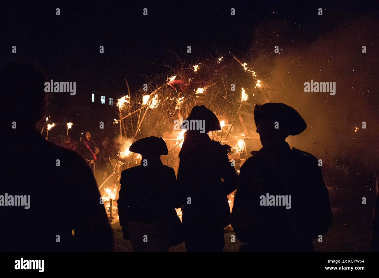 Lewes bonfire night hi-res stock photography and images - Alamy
