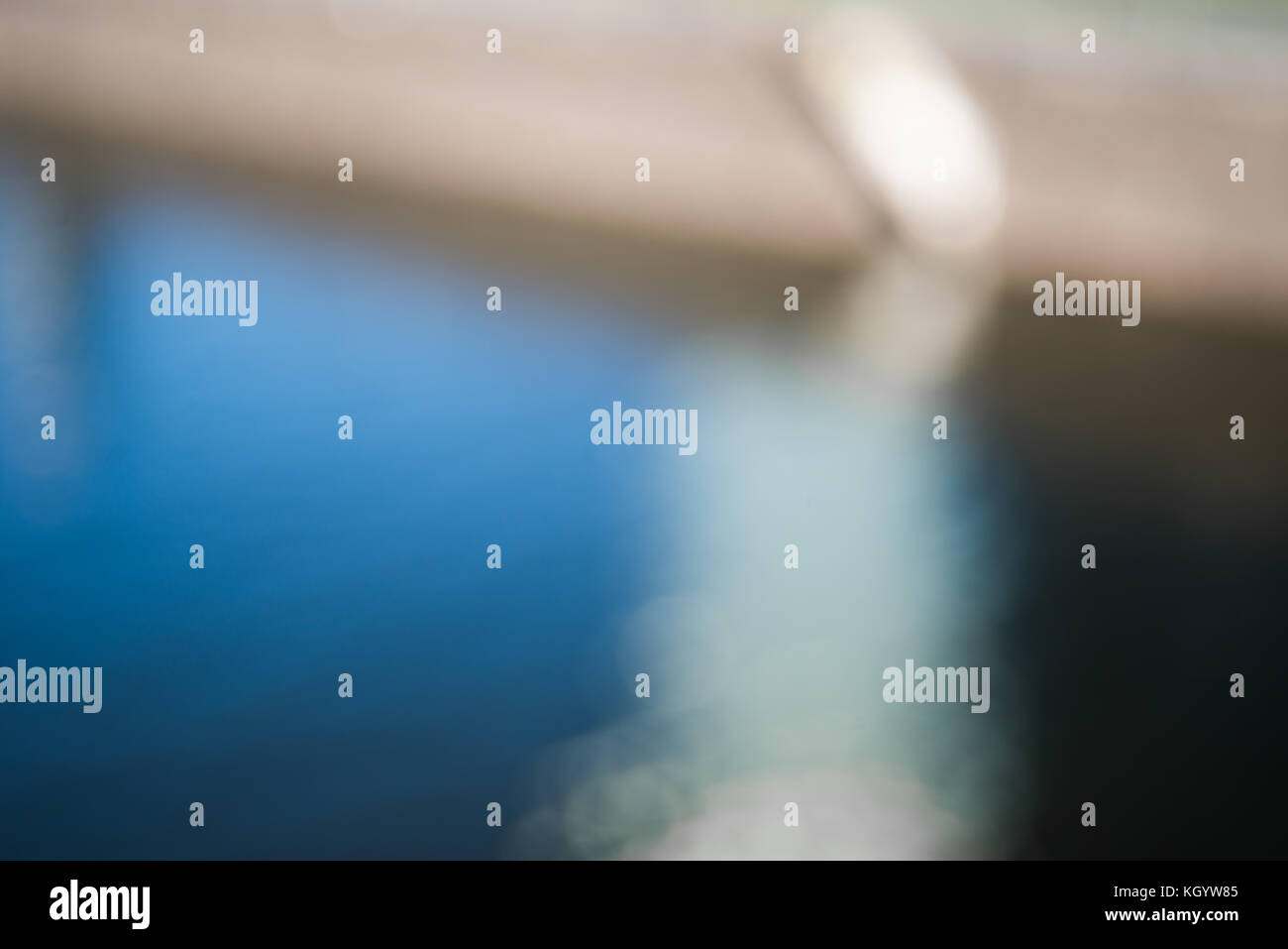 Blurred Backgrounds Of A River With Sunlight Stock Photo - Alamy