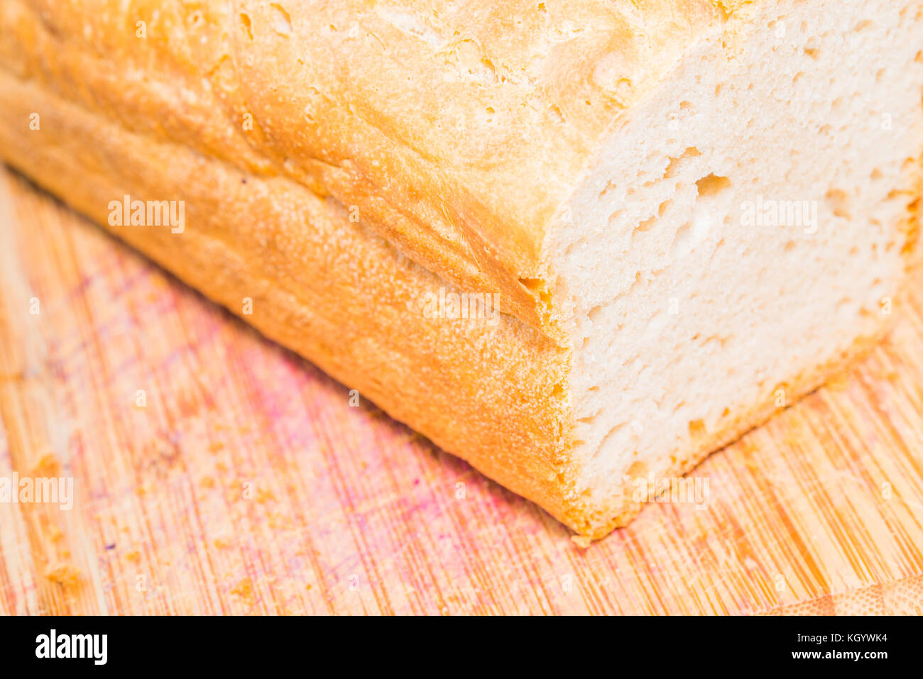 Half of A Bread Stock Photo - Alamy