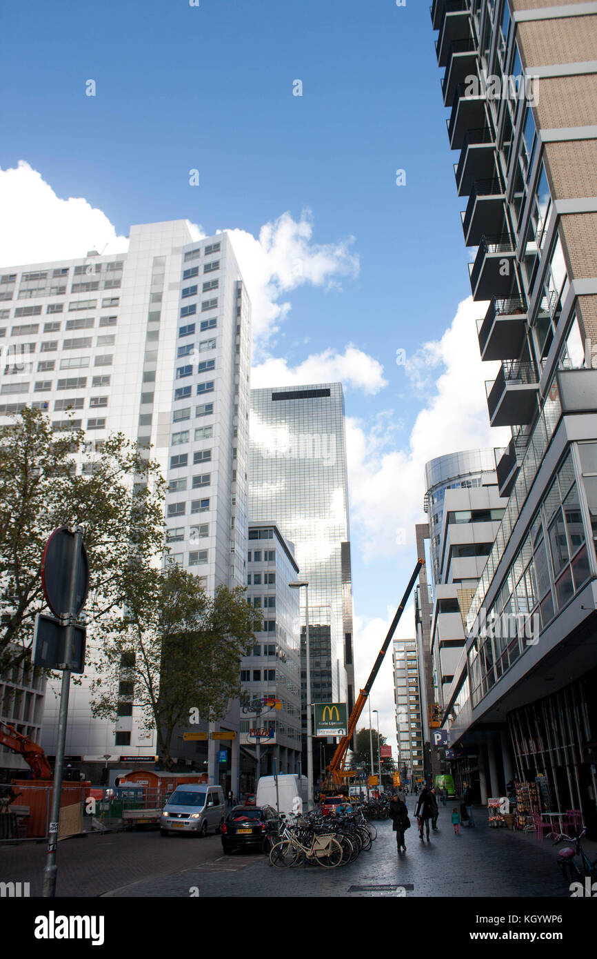 Rotterdam city centre Stock Photo - Alamy