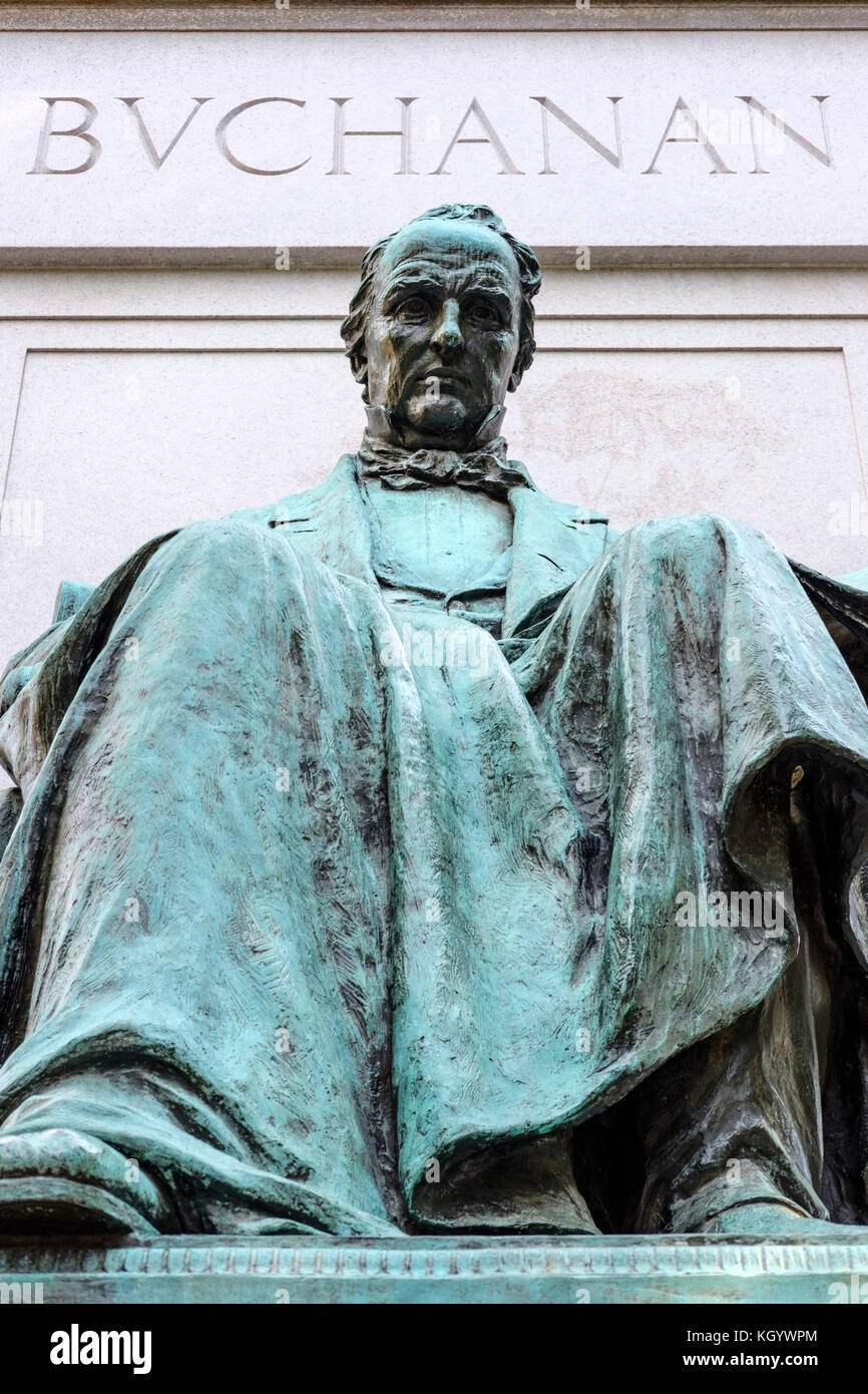 James Buchanan Memorial at Meridian Hill Park Northwest, Columbia ...