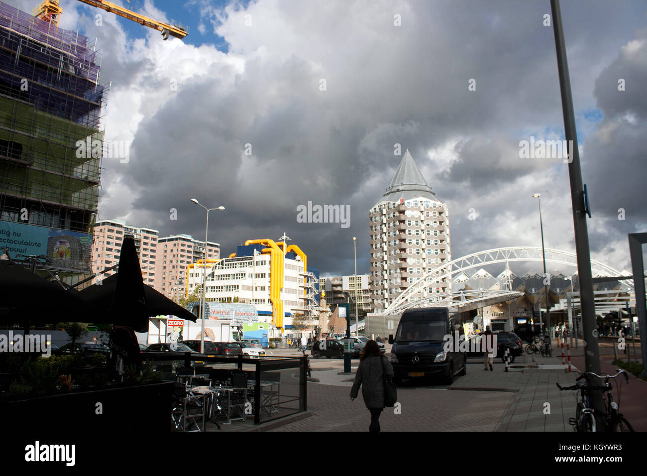 Rotterdam city centre Stock Photo - Alamy