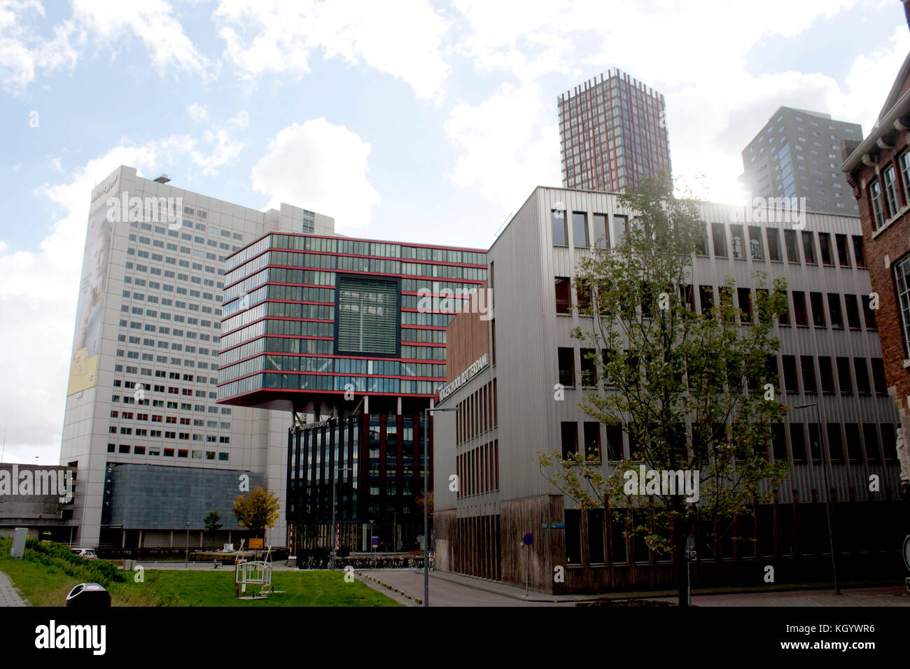 Rotterdam city centre Stock Photo - Alamy