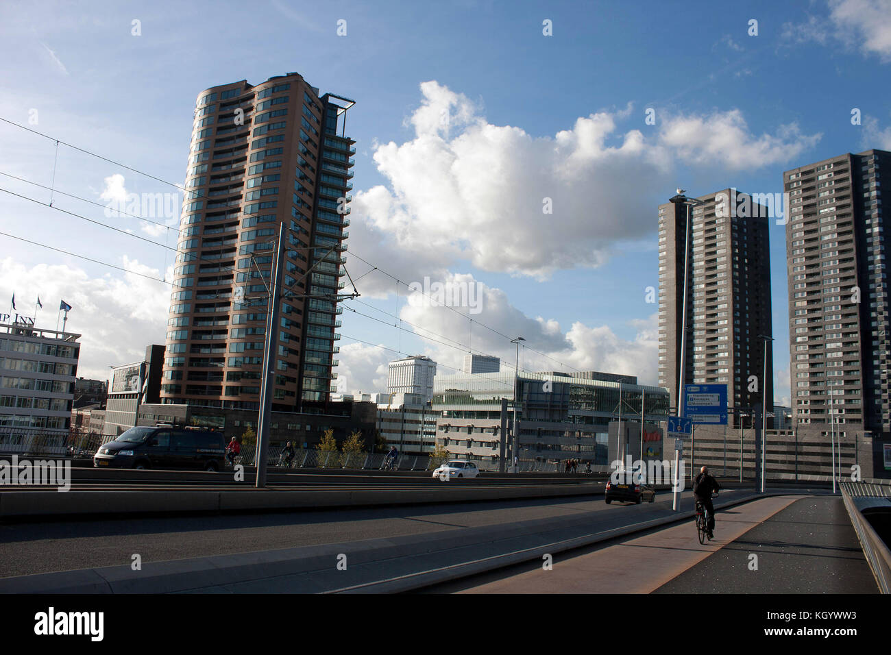 Rotterdam city centre Stock Photo - Alamy