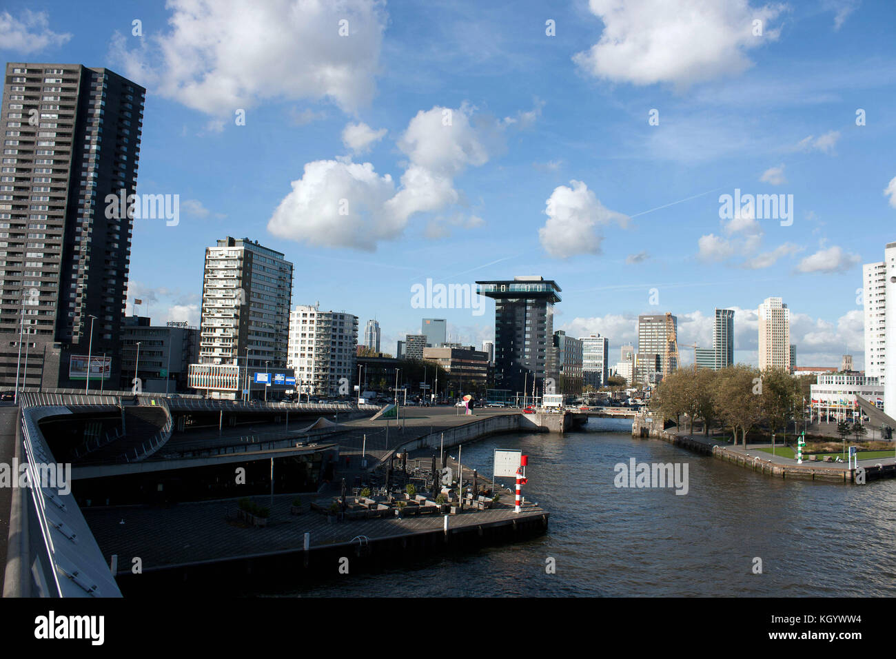Rotterdam city centre Stock Photo - Alamy