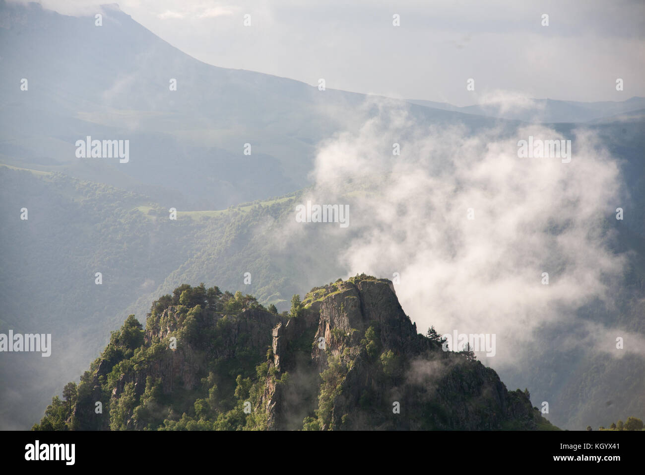 Mountain range landscape Stock Photo - Alamy