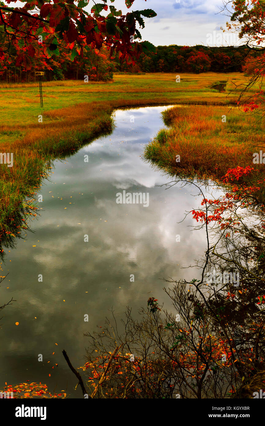 Colorful fall scenery Stock Photo - Alamy