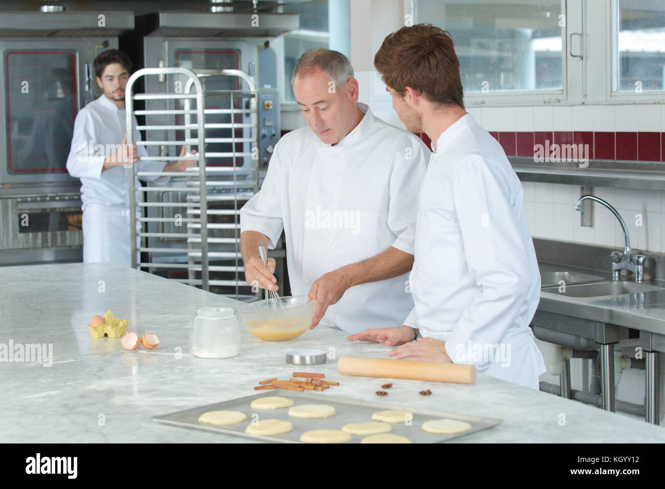 the chef of pastries Stock Photo - Alamy
