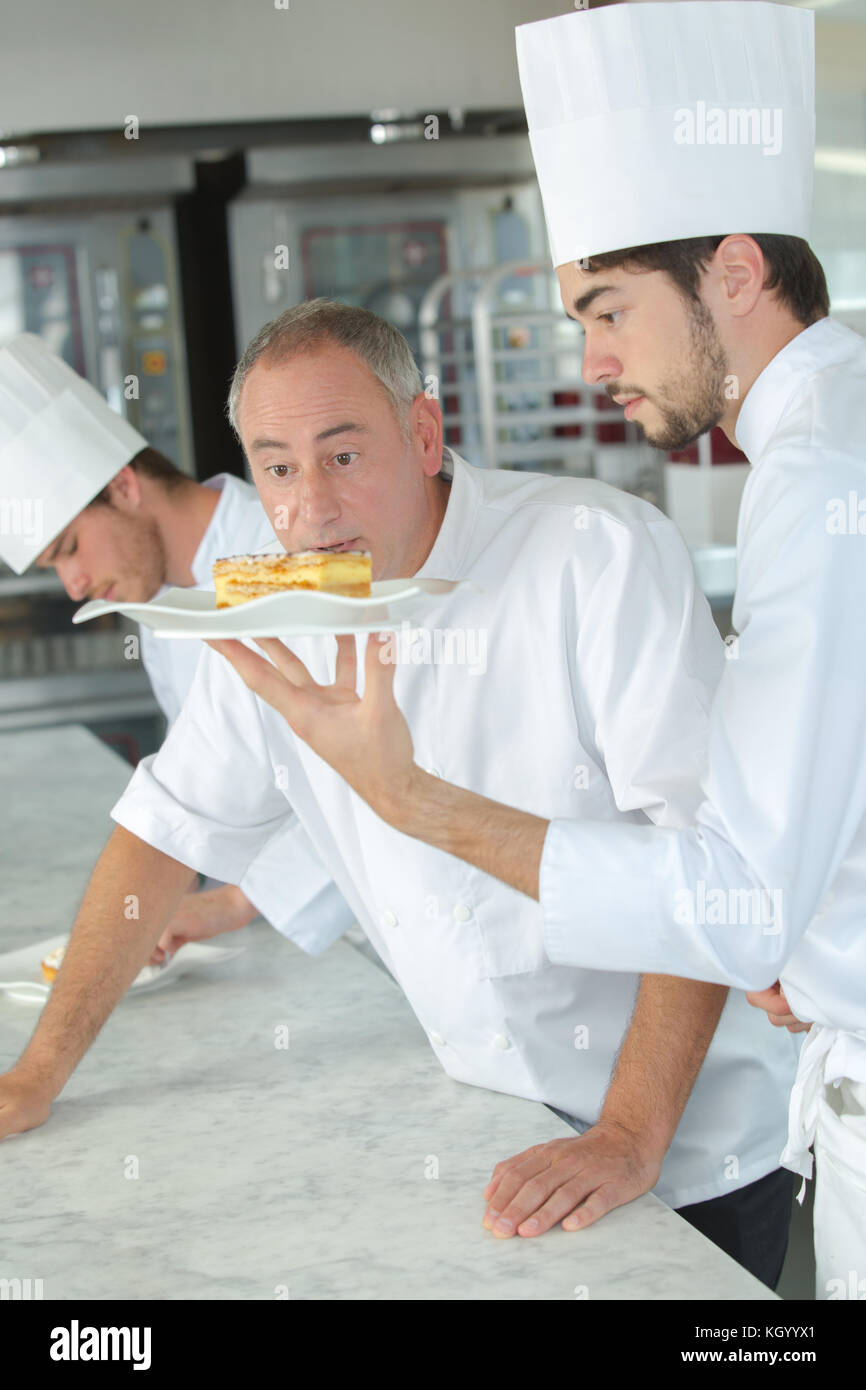 cake and dessert chef Stock Photo - Alamy