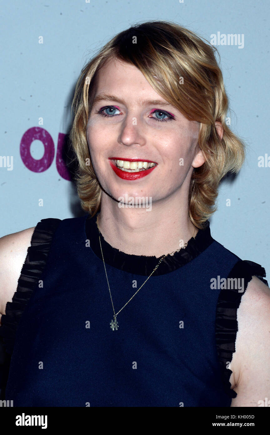Chelsea Manning attends the 23rd Out100 Event at Altman Building on ...