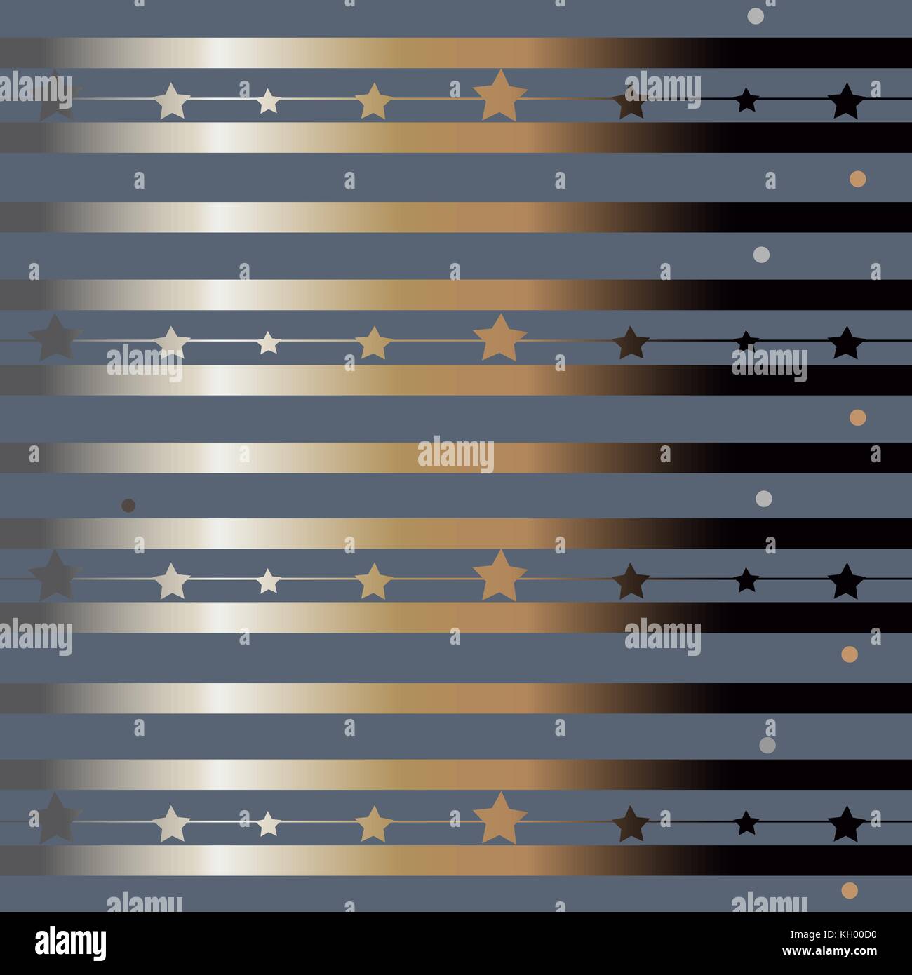 Cute Background with golden stripes on subtle blue background. Vector ...