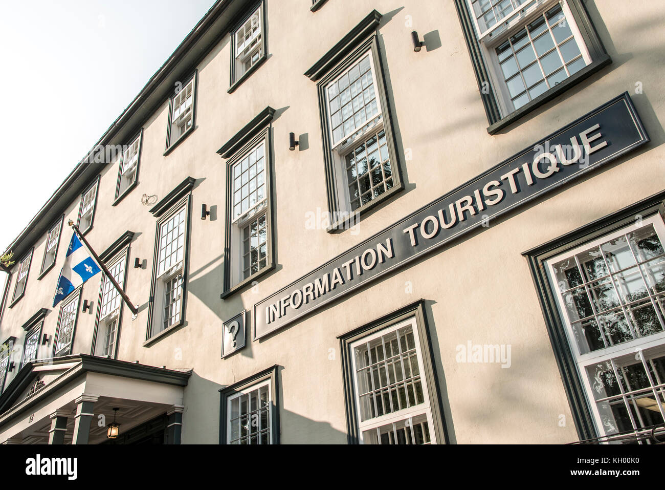 Quebec City Canada Sightseeing tourist information building in Upper ...