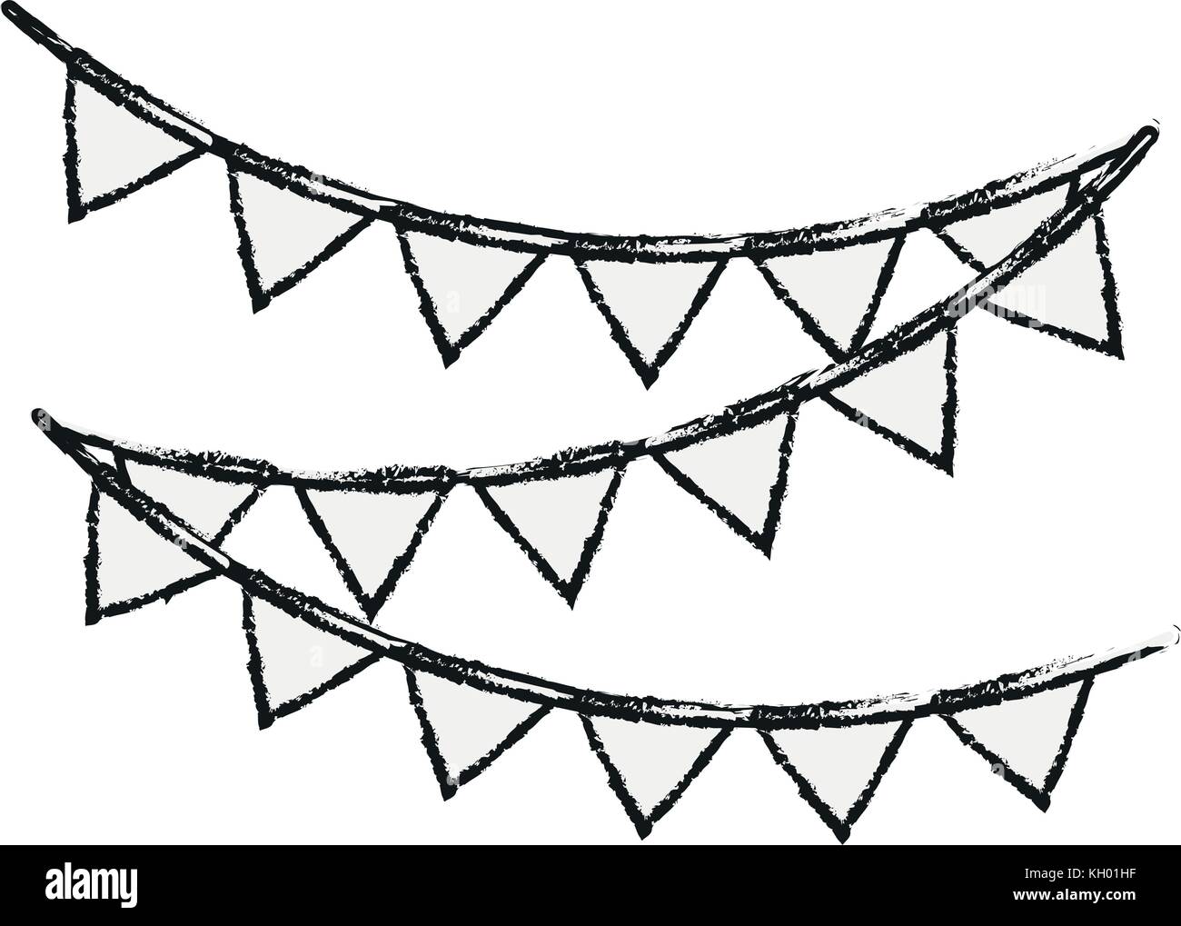 pennats party decoration Stock Vector Image & Art - Alamy