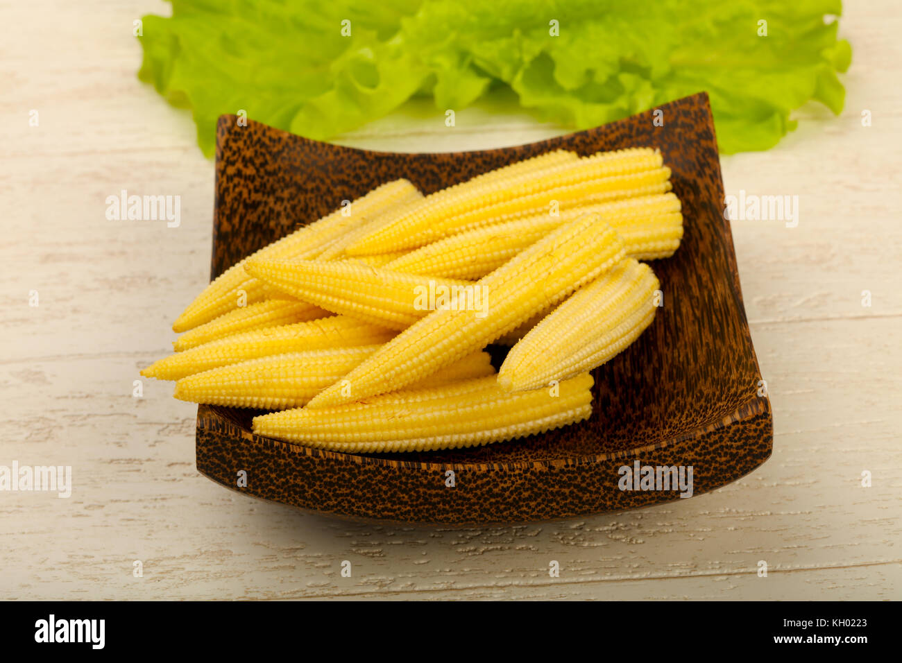 Young raw baby corn Stock Photo - Alamy