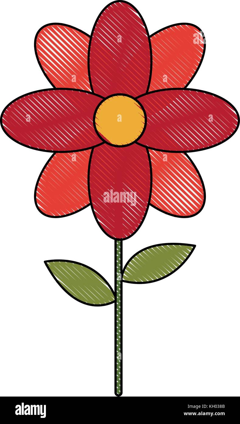 Beautiful flower symbol Stock Vector Image & Art - Alamy