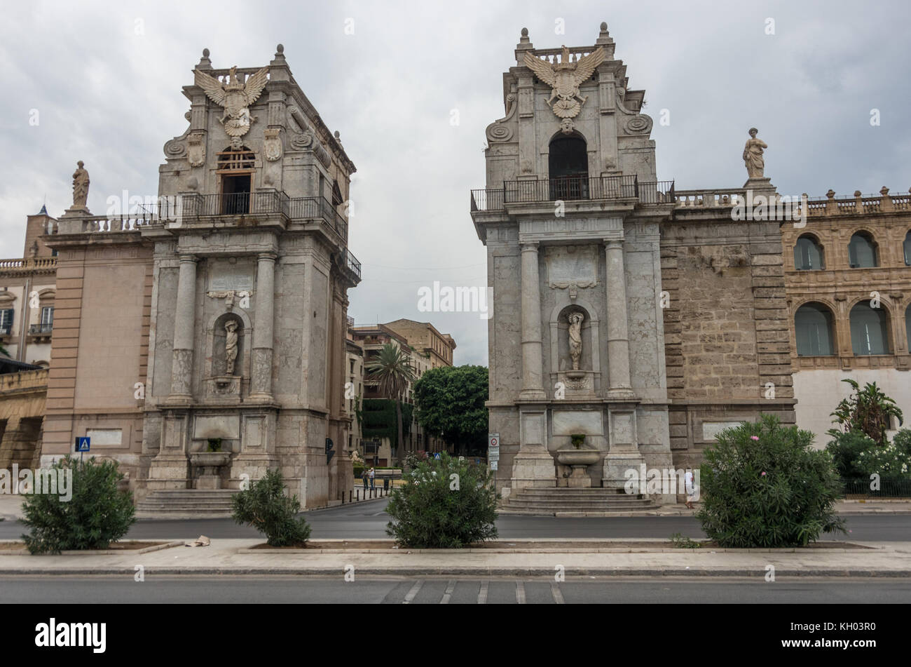 Porta felice city gate hi-res stock photography and images - Alamy
