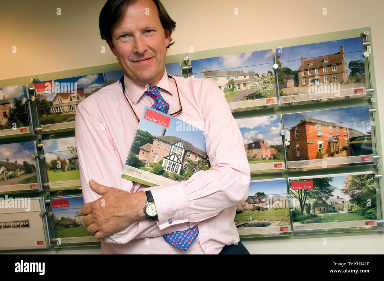 Estate agent Graham Waterton of Strutt & Parker in Salisbury, Wiltshire ...