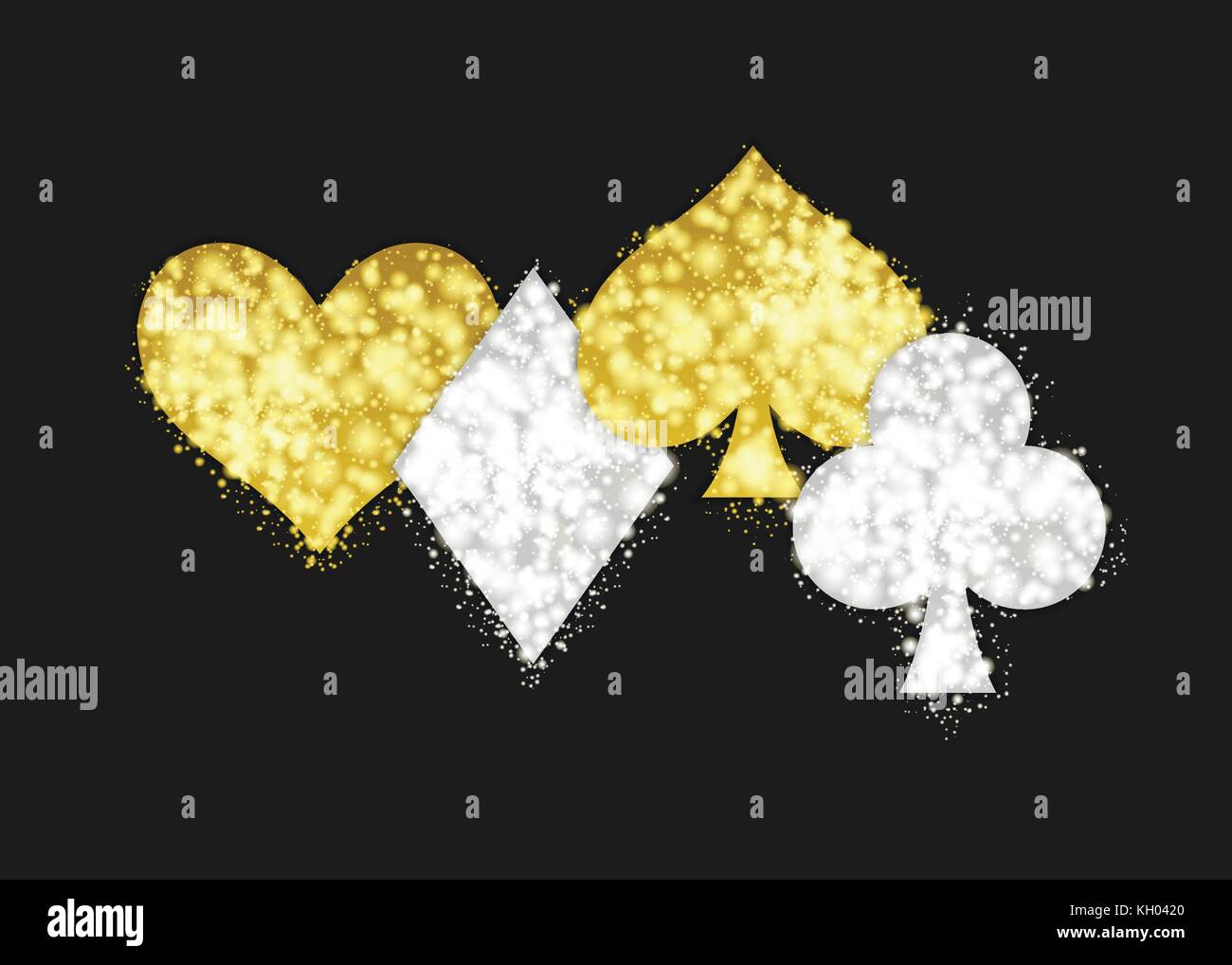 Ace Playing Card signs Stock Vector Image & Art - Alamy